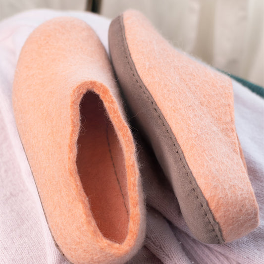 Wool Clogs | Low-back wool slippers – Wild Hearts Market